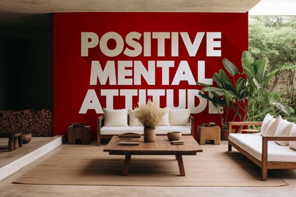 Positive Mental Attitude Wallpaper Mural - Magicdecor®