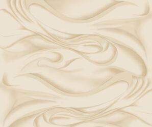 Ribbons, Serene Off-White Wallpaper Mural, Customized - Magicdecor®