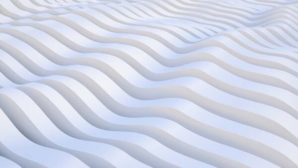 Modern Parametric Waves Texture Wallpaper Mural - Magicdecor®