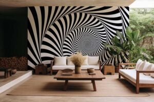 Advent Spiral Illusion Wallpaper Mural - Magicdecor®