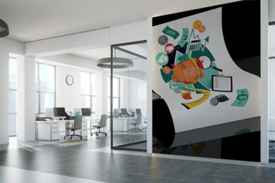 Finology, Financial Literacy Wallpaper Mural, Customized - Magicdecor®