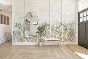 Botanical Dance Wallpaper Mural, Customized - Magicdecor®