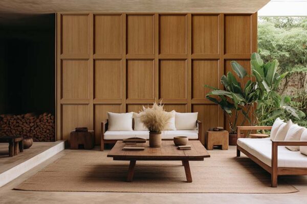 Realistic Wooden Panel Effect Wallpaper Mural - Magicdecor®