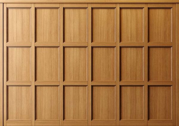 Realistic Wooden Panel Effect Wallpaper Mural - Magicdecor®