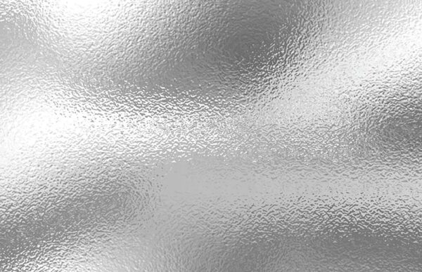 Silver Metal Effect Wallpaper Mural - Magicdecor®