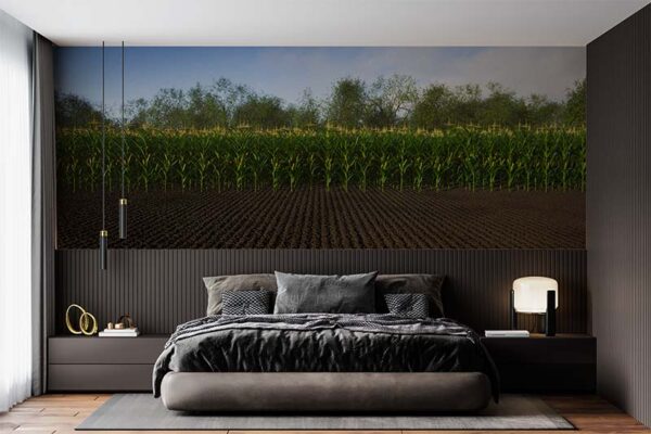 Prakritik, Serene Corn Field Wallpaper Mural - Magicdecor®