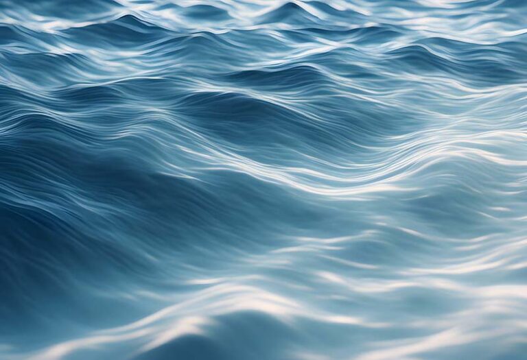 Calm Tides, Gentle Ocean Waves Wallpaper Mural - Magic Decor