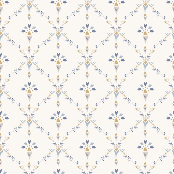 French Shabby Chic Floral Pattern Mural Wallpaper - Magicdecor®