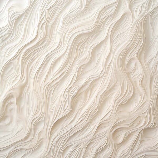 Luminous Silk, Abstract Textured Off White Wallpaper Mural - Magicdecor®