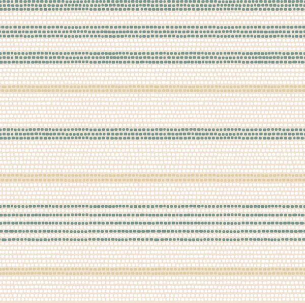 Urban Patterns, Dotted Lines in Horizontal Stripes Wallpaper Mural ...