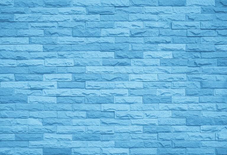 Sapphire Brick Blocks Wallpaper Mural - Magicdecor®