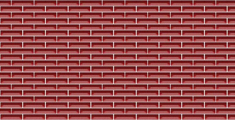 Modern Amber Bricks Glow Wallpaper Mural - Magicdecor®