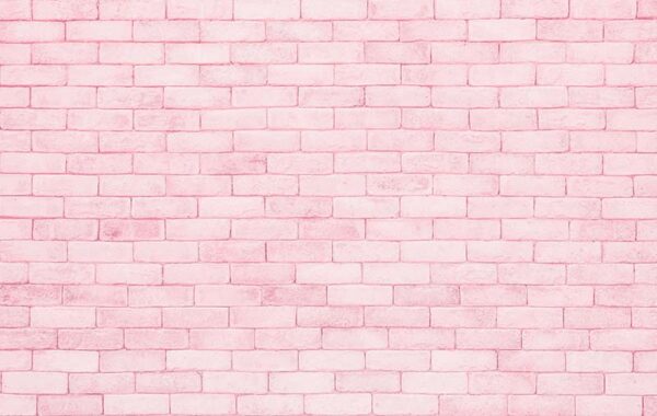 Pink Brick Harmony Melody Wallpaper Mural - Magicdecor®