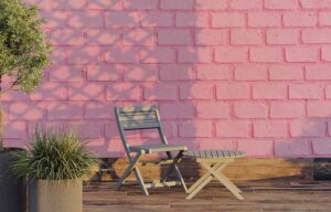 Pink Brick Symphony Harmony Wallpaper Mural - Magicdecor®