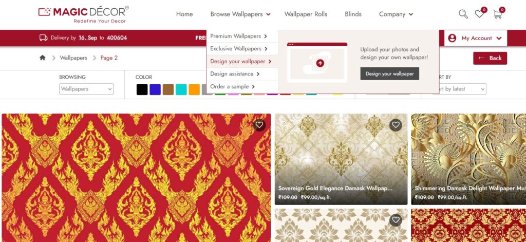 What if your ideas could be turned into wallpaper designs? - Magicdecor®