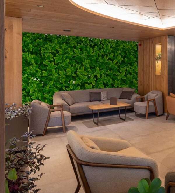 Pattika, Realistic Leaf Pattern Wallpaper Mural - Magicdecor®