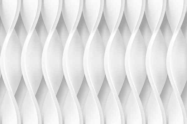 Realistic Abstract Geometric 3D Waves Pattern Wallpaper Mural - Magicdecor®