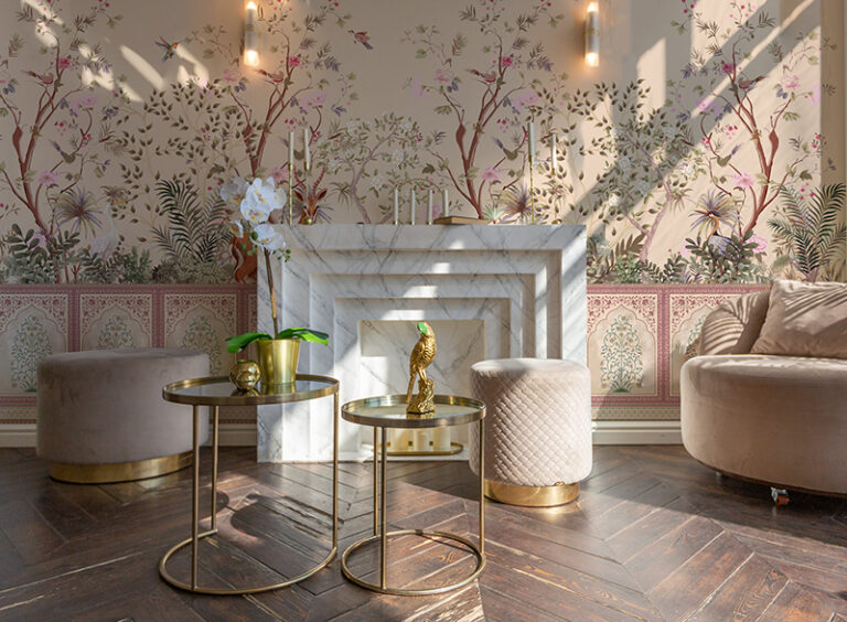 Gul Bahar, Serenade in the Garden Wallpaper Mural - Magic Decor