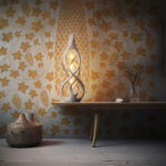 Pankhuri, Traditional Indian Floral Design Mural Wallpaper, Customized ...