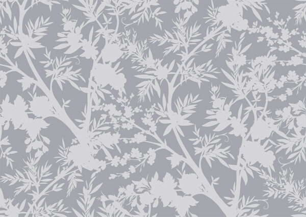 Charcoal, Smoky Branches Art Wallpaper Mural, Customized - Magicdecor®