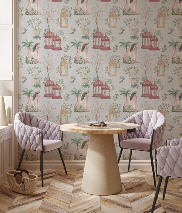 Gulzar, Traditional Indian Style Wallpaper Roll - Magicdecor®