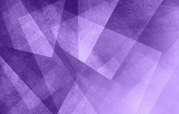 Modern Purple Abstract Shapes Wallpaper Mural - Magicdecor®
