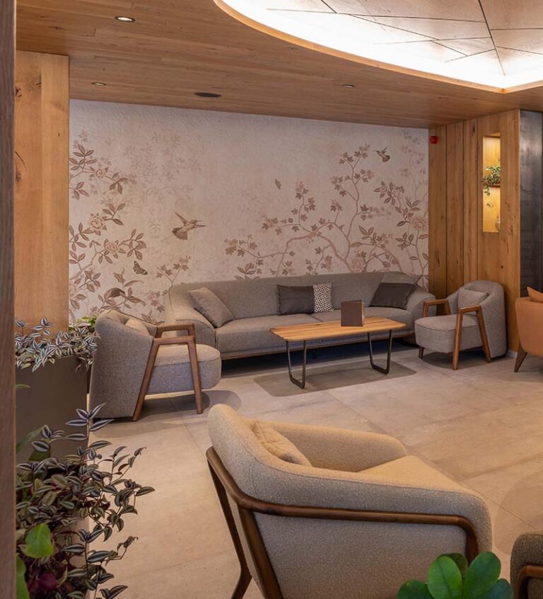 Phoolwari, Soothing Beige Floral Style Wallpaper Mural - Magicdecor®