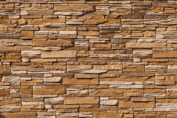 Rustic Stone Wall of Natural Stones Wallpaper Mural - Magicdecor®