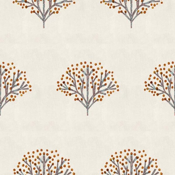 Garden Floral Etch Wallpaper Mural - Magicdecor®