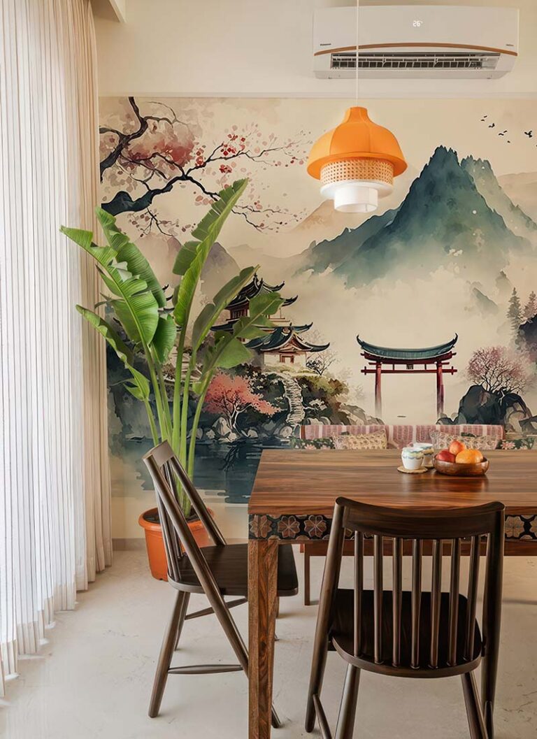 8 Stunning Dining Room Wallpaper Accent Wall Ideas - Magicdecor®