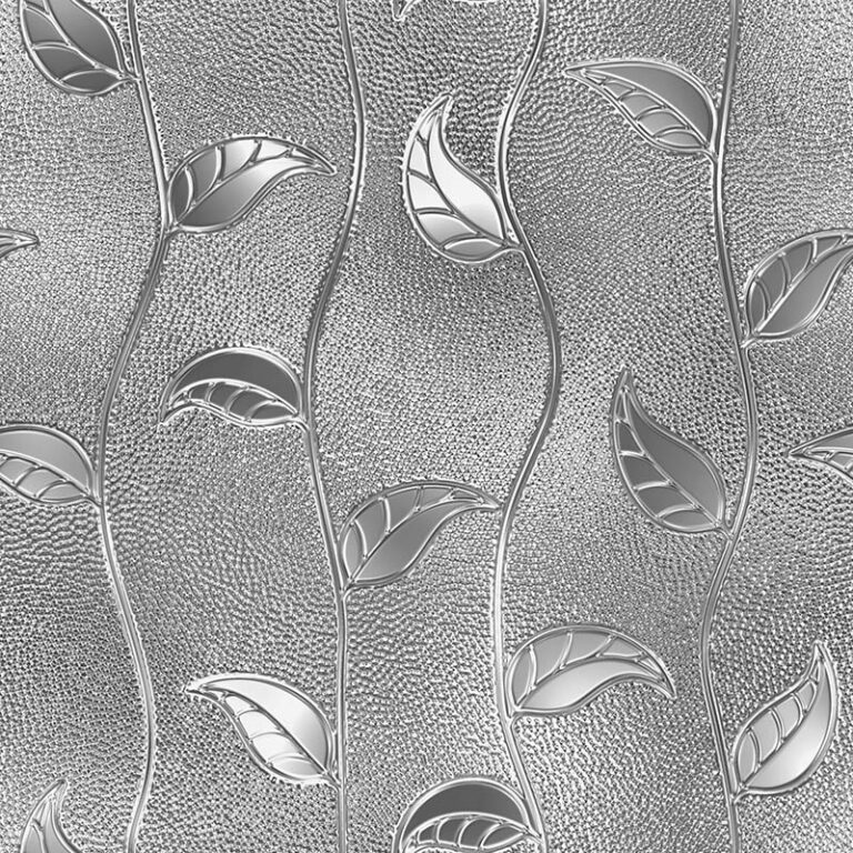 Luxurious Silver Lead Vines Wallpaper Mural - Magic Decor