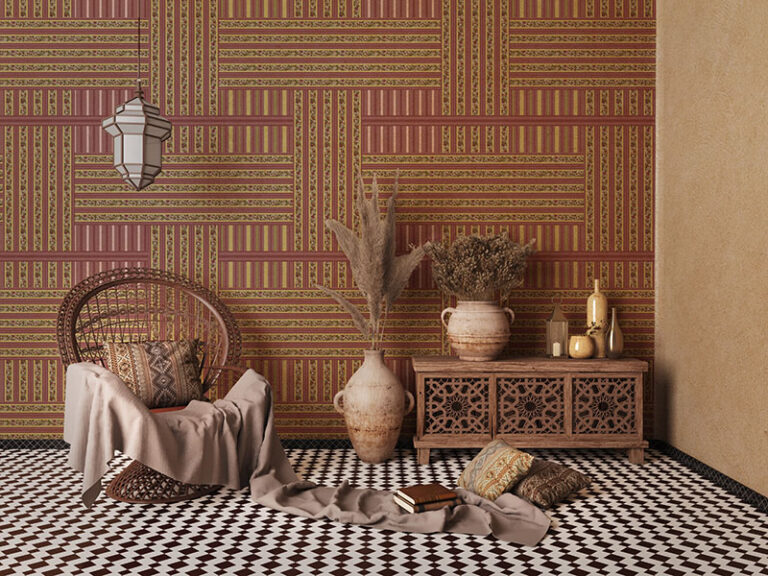 Laheriya, Timeless Ethnic Weave Mural Design - Magic Decor