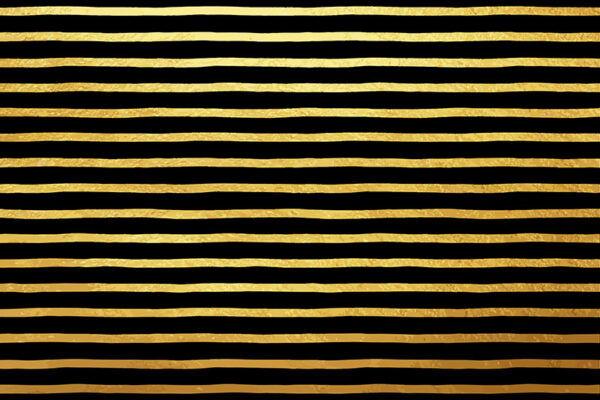 Golden Luxury Stripe Wallpaper Mural - Magicdecor®