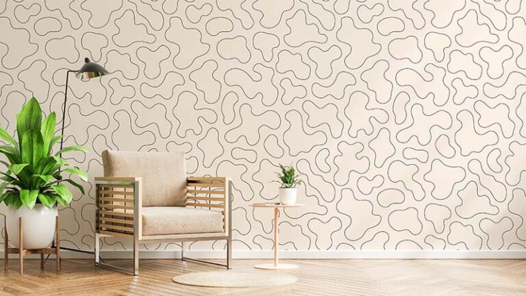 Magicdecor Curve, Modern Wallpaper Mural - Magicdecor®