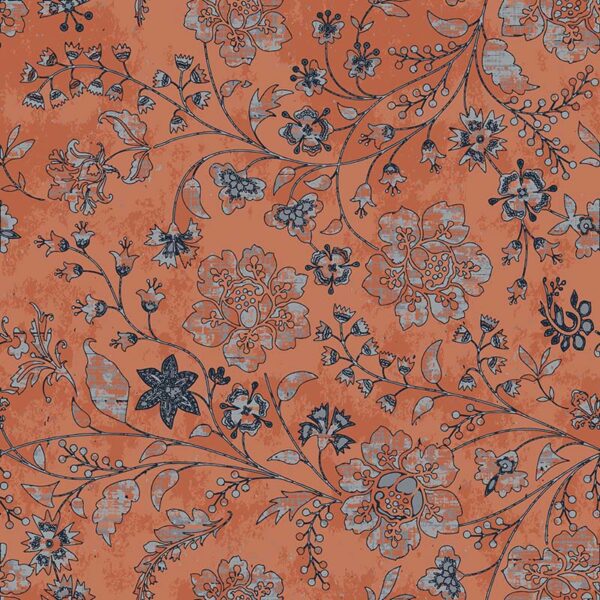 Indian Flower Chintz Wallpaper Mural - Magicdecor®