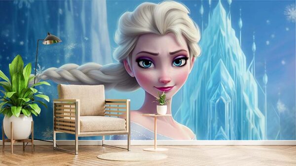 Princess Elsa of Frozen Wallpaper Mural - Magicdecor®