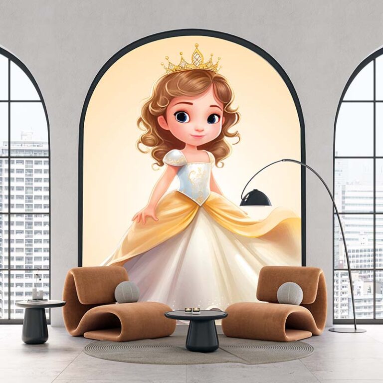 Royal Little Princess Wallpaper Mural - Magicdecor®