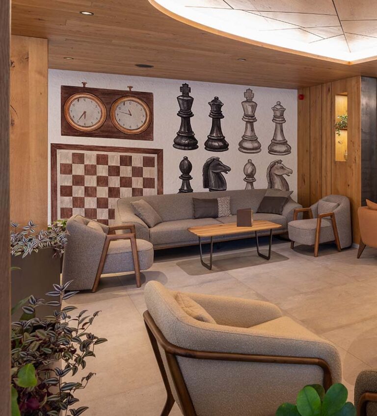 Watercolor Chess Wallpaper Mural - Magicdecor®