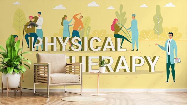 Physical Therapy Wallpaper Mural - Magicdecor®