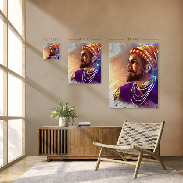 Sher Shivraj, Chhatrapati Shivaji Maharaj Canvas Art