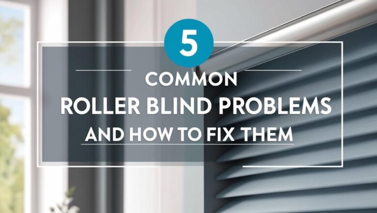 5 Common Roller Blind Problems and How to Fix Them - Magicdecor®