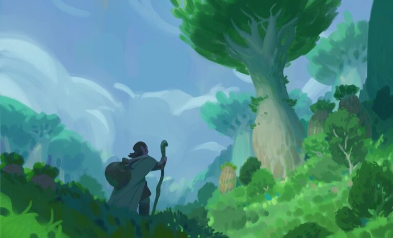 Anime Adventure Fantasy Wallpaper Mural - Magicdecor®