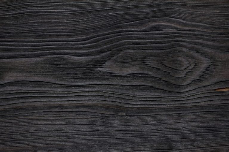 Black Aged Wooden Texture Wallpaper Mural - Magicdecor®
