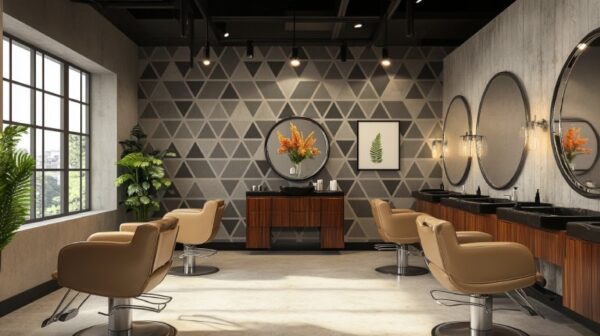 Geometric Grey and White Triangles Pattern Wallpaper Mural - Magicdecor®