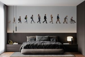 Phases of Human Life Wallpaper Mural - Magicdecor®