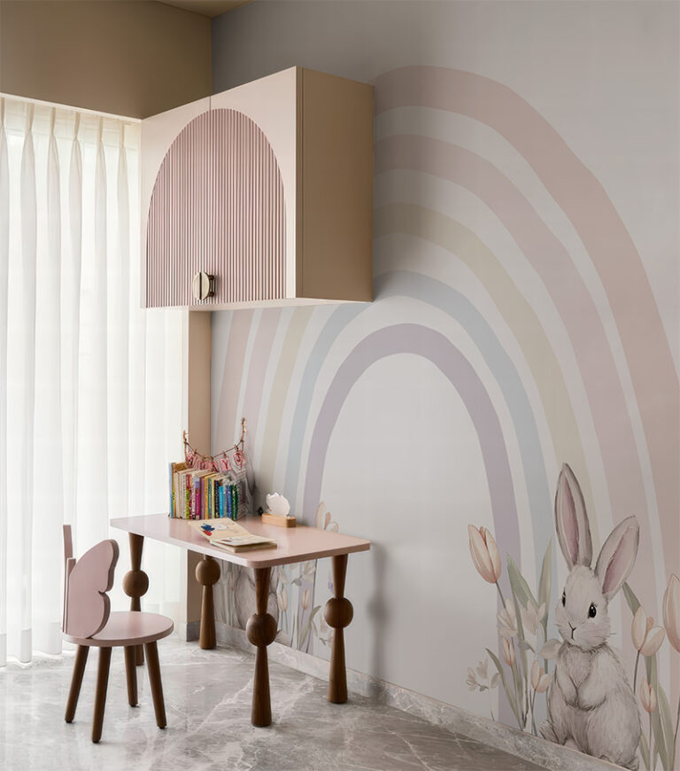 Twinkle Tails, Little Meadow Magic Kids Room Mural, Customized ...