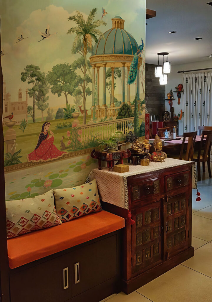 Fiza-E-Andaz, Royal Garden by the Palace Wallpaper Mural, Customized ...