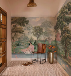 Urvashi, Raja Ravi Varma Style Wallpaper Mural, Customized - Magicdecor®