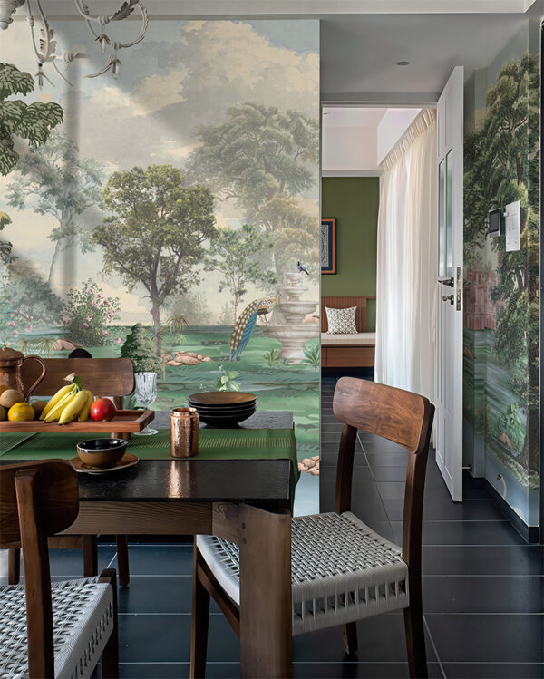 Urvashi, Raja Ravi Varma Style Wallpaper Mural, Customized - Magicdecor®