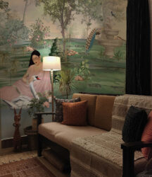 Urvashi, Raja Ravi Varma Style Wallpaper Mural, Customized - Magicdecor®